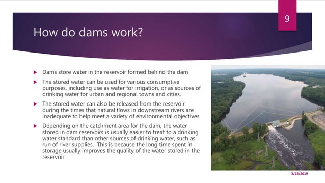 Dams,types of dams,working of dams,benefits of dams,costs of dam | PPTX
