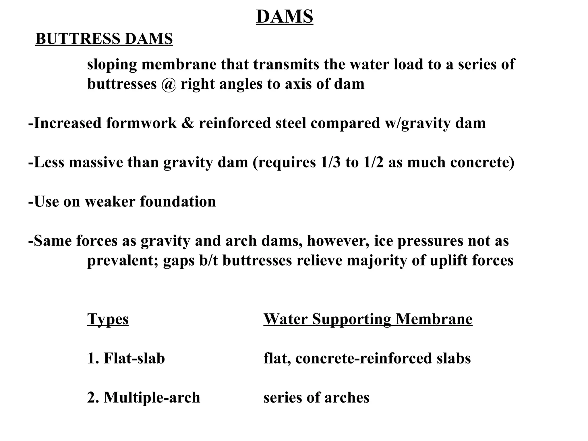 Dams types, criteria for selection of dams and their design | PPT