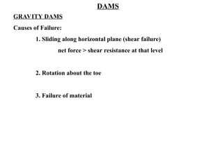 Dams types, criteria for selection of dams and their design | PPT
