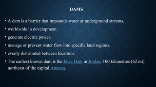 Dams and barrages | PPT