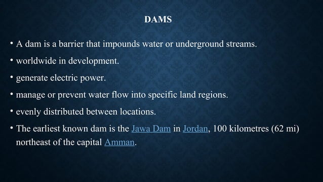Dams and barrages | PPT | Geography | Science