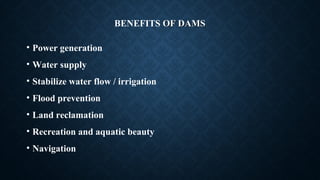 Dams and barrages | PPT