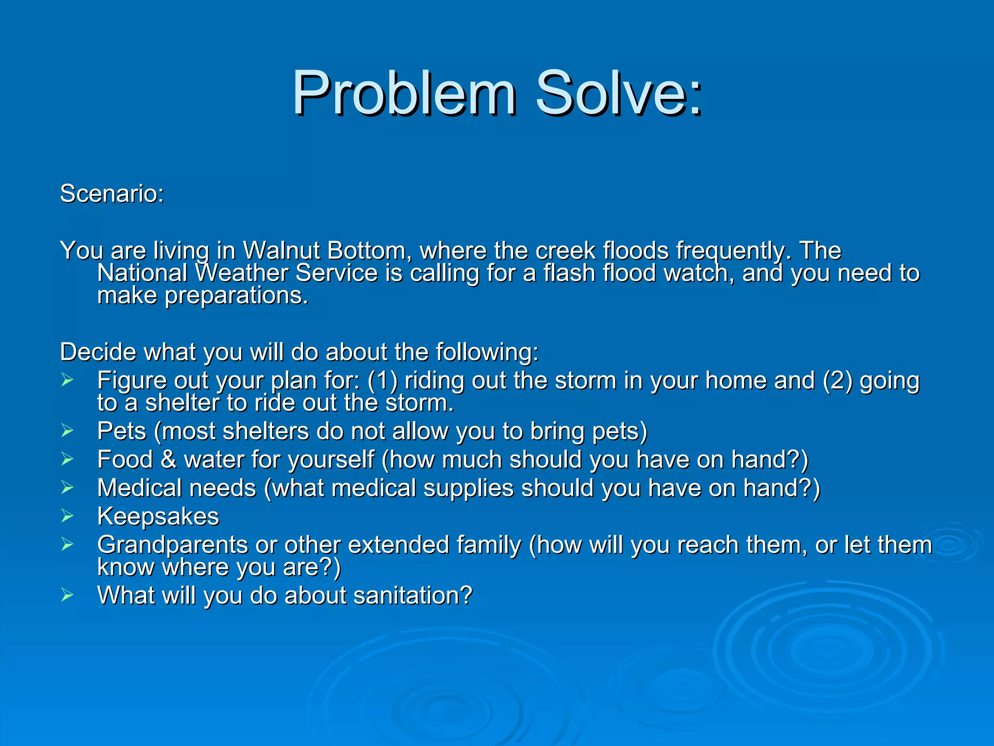 Dams and flash floods | PPT