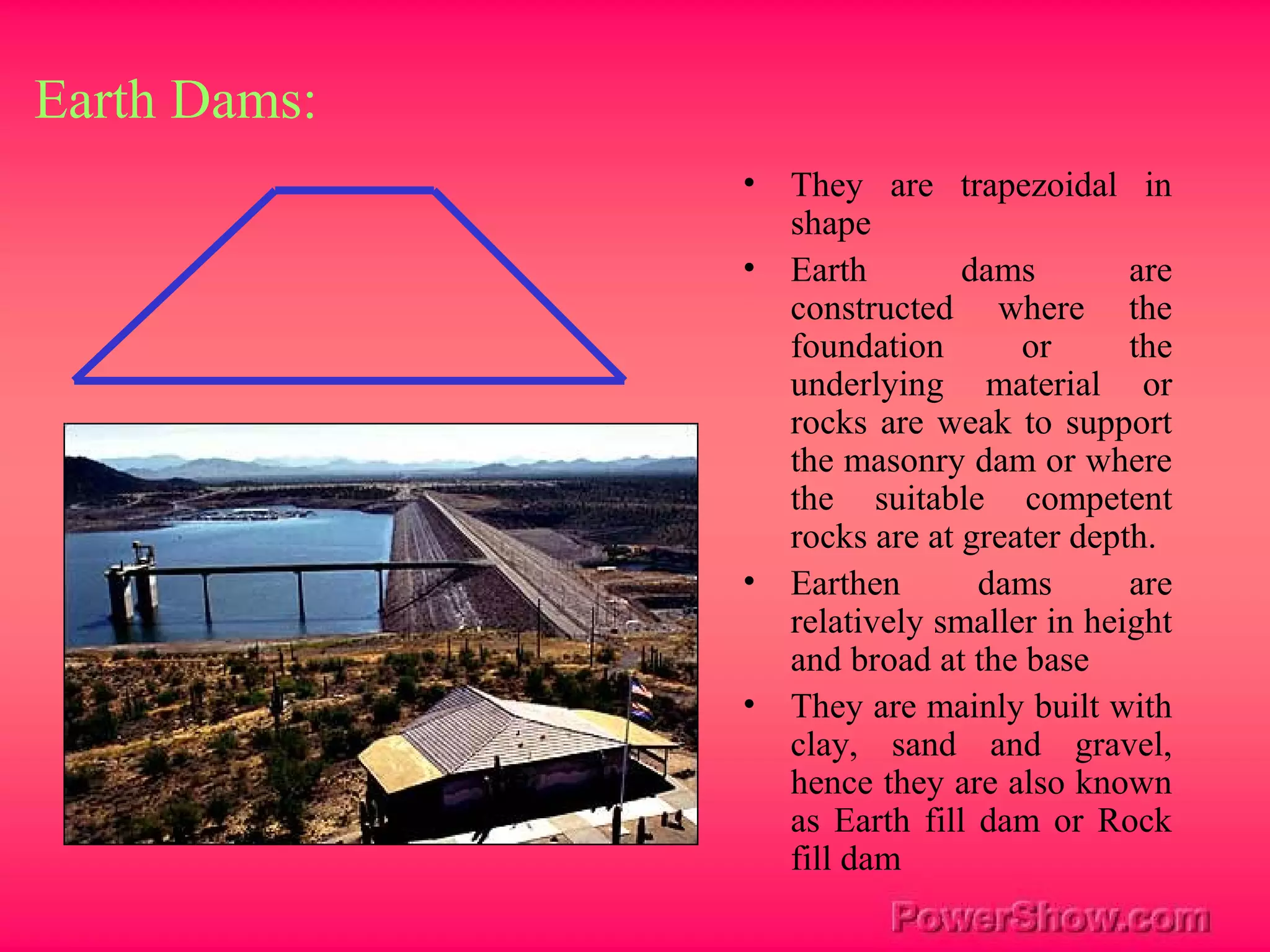 DAMS AND IT'S TYPES . . . | PPT | Free Download