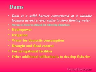 DAMS AND IT'S TYPES . . . | PPS