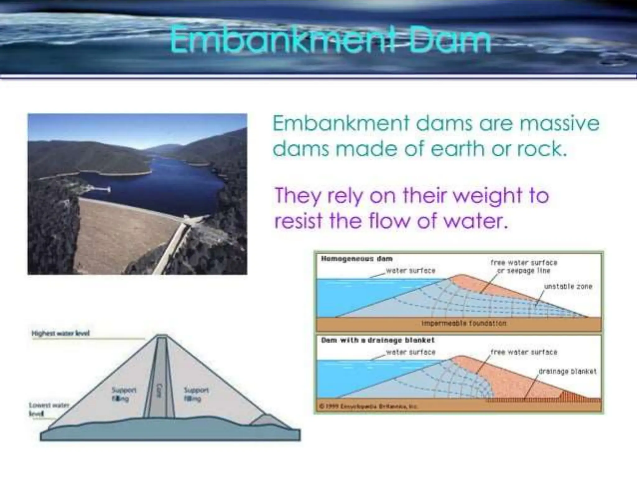 dams and reservoirs in civil engineering | PPT