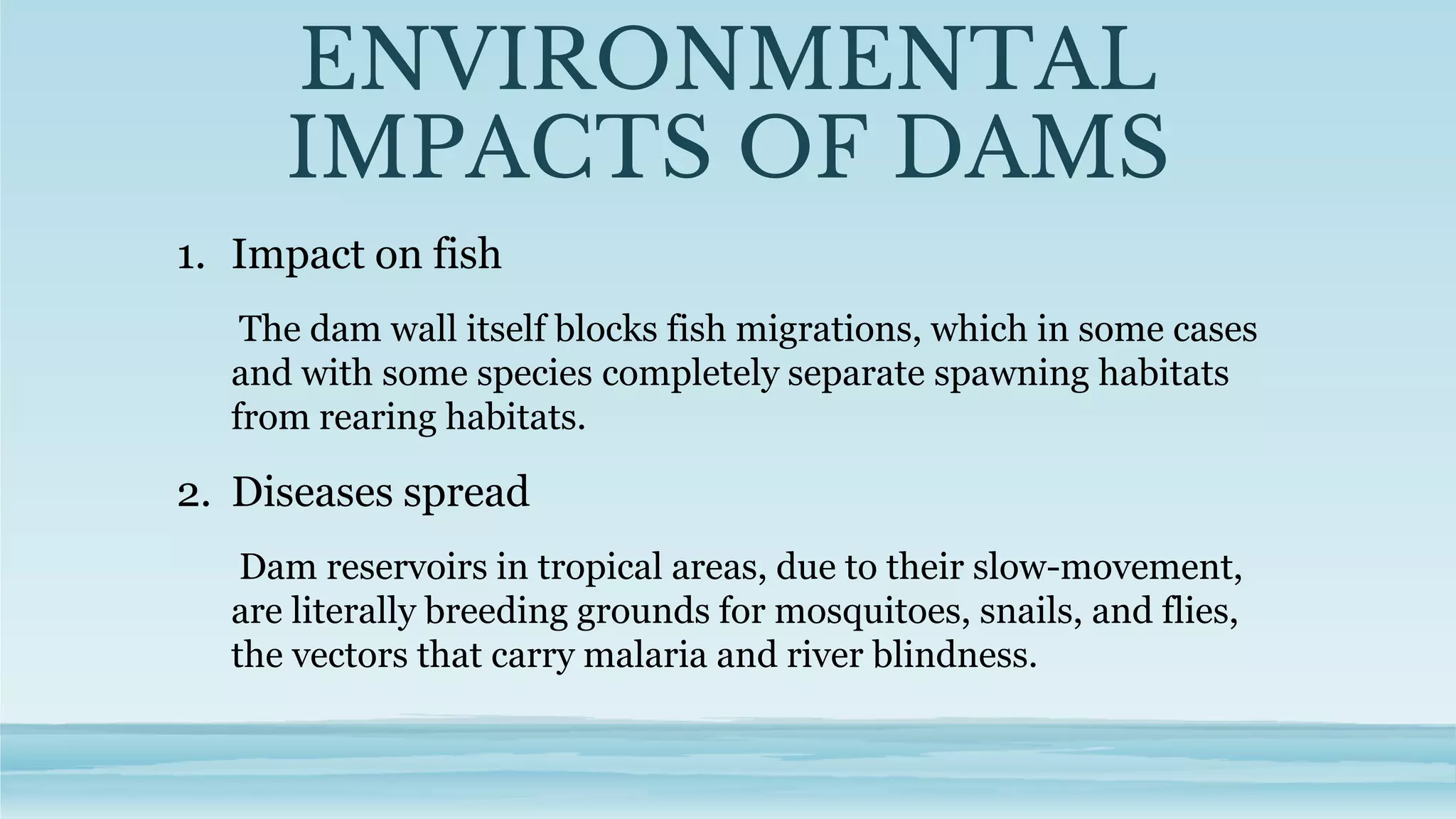 Dams and their role | PPTX