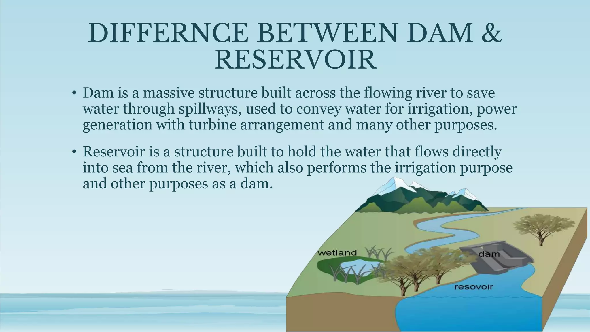Dams and their role | PPTX