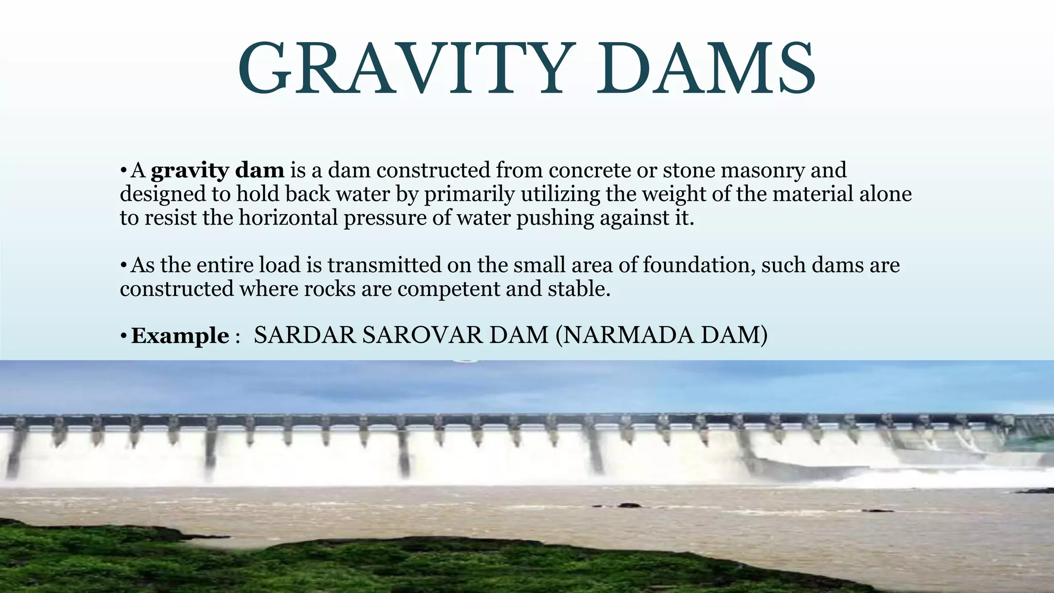Dams and their role | PPTX