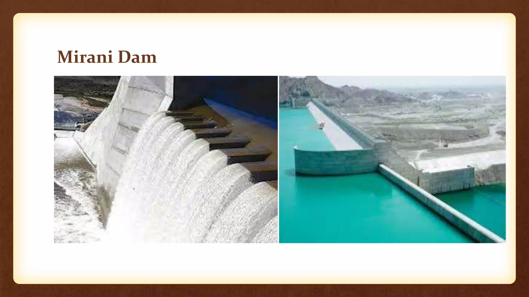 Dams in Pakistan | PPTX