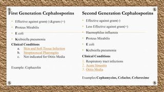 cephalosporin | PPTX