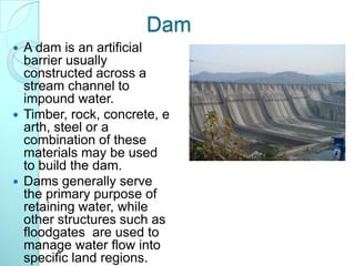 Dams & environment | PPTX