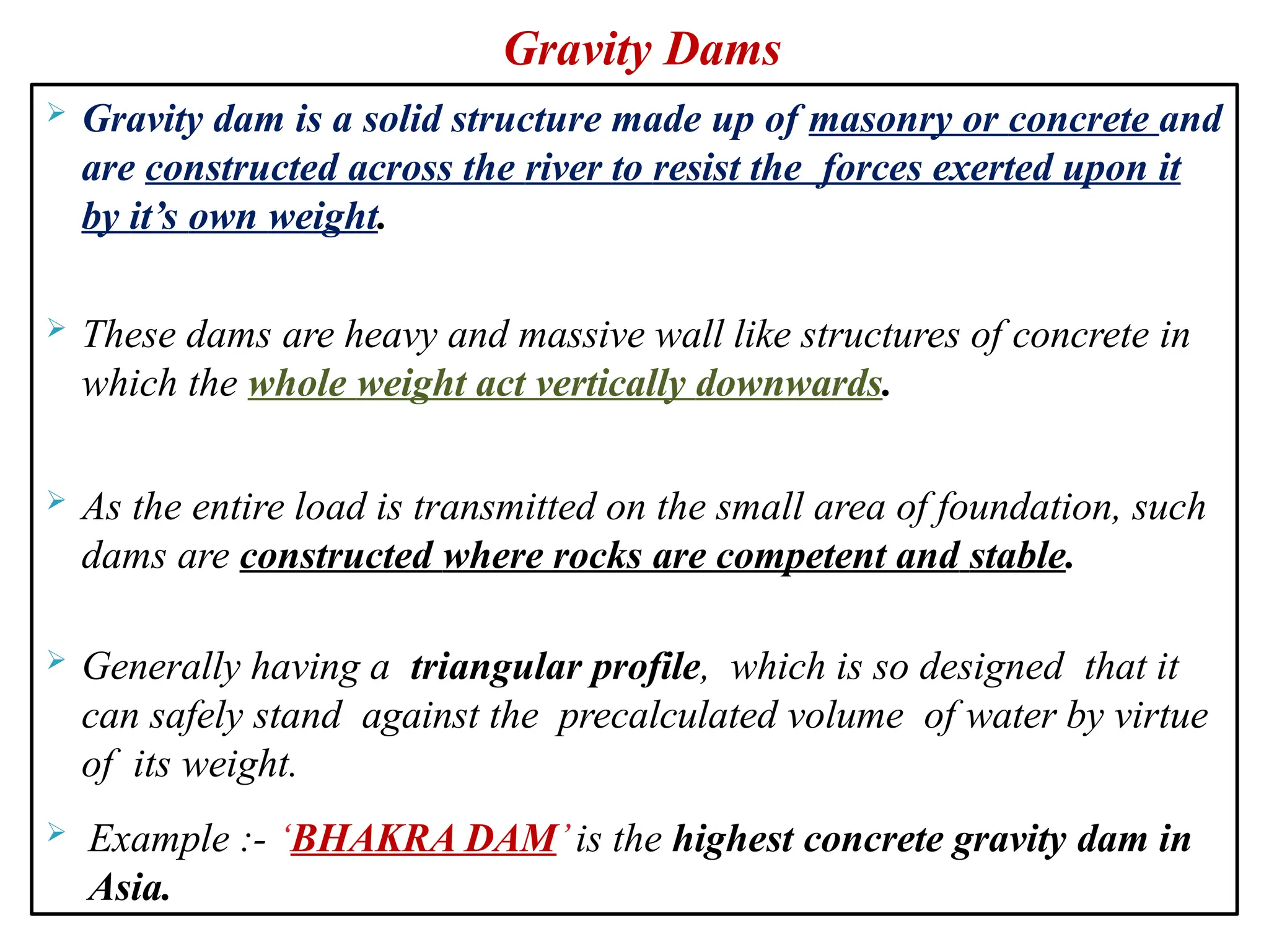 Civil engineering Dams, its parts and types.pptx
