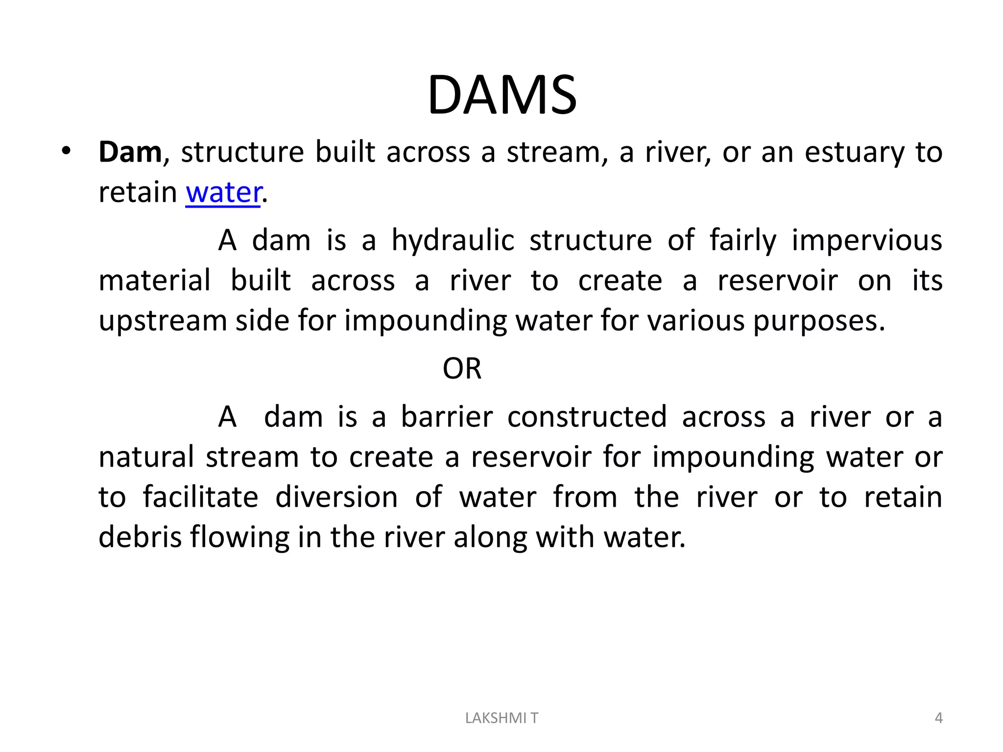 Dams pdf | PDF