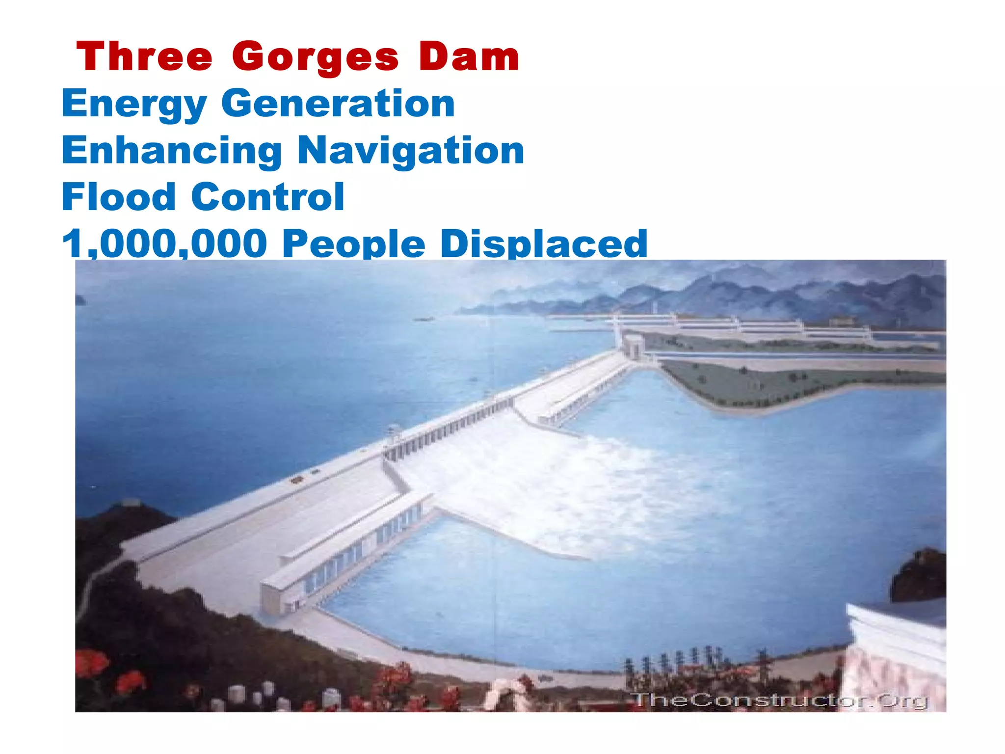 Dams & its roles | PPT