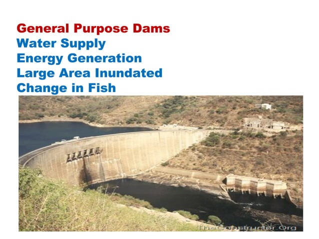 Dams & its roles | PPT