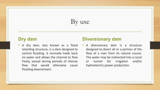 Dam types | PPTX
