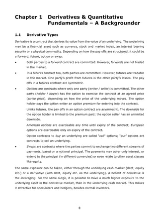 Derivatives advanced module (NATIONAL STOCK EXCHANGE OF INDIA LIMITED ...