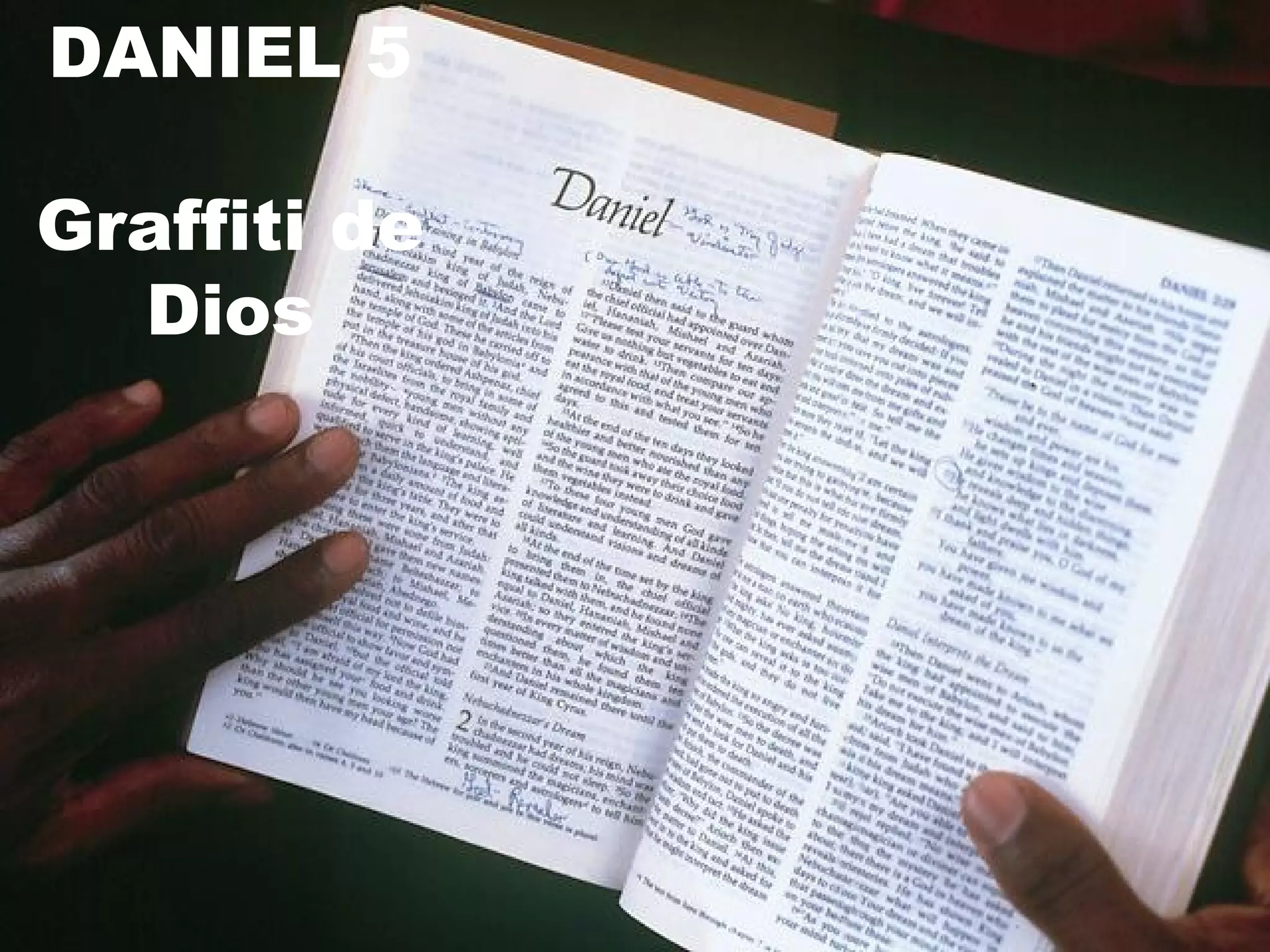 Dan 05 Graffiti De Dios | PPT