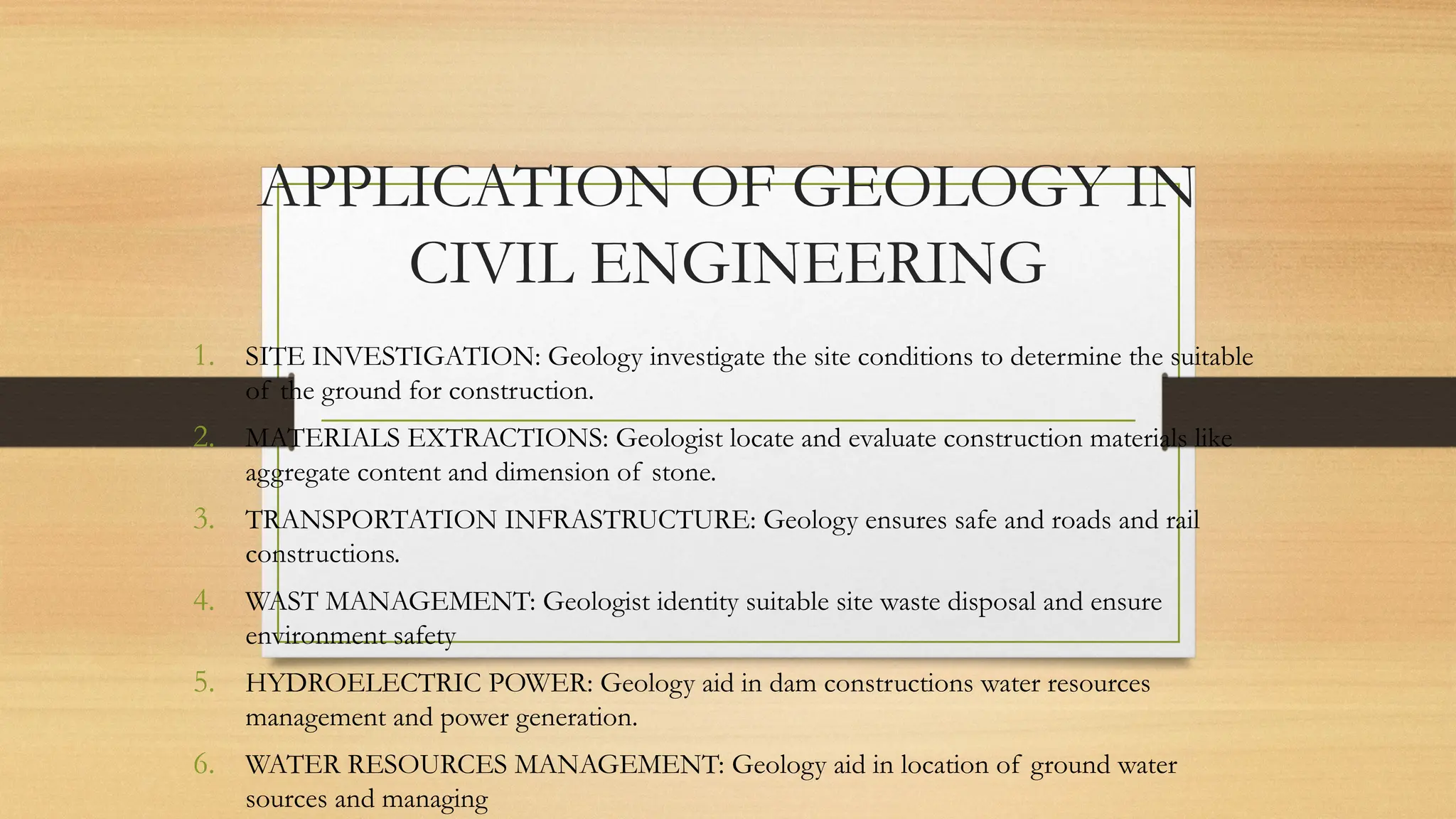 Dan Pptx Geology And Geotechnics Presenatation Ppt