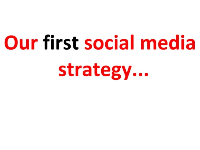 Walsall Council’s social media journey | Dan Slee | London | December ...