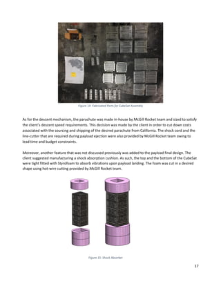 Design and Fabrication of a 3U CubeSat - Capstone Project | PDF