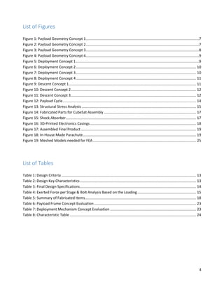 Design and Fabrication of a 3U CubeSat - Capstone Project | PDF