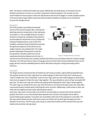 Design and Fabrication of a 3U CubeSat - Capstone Project | PDF