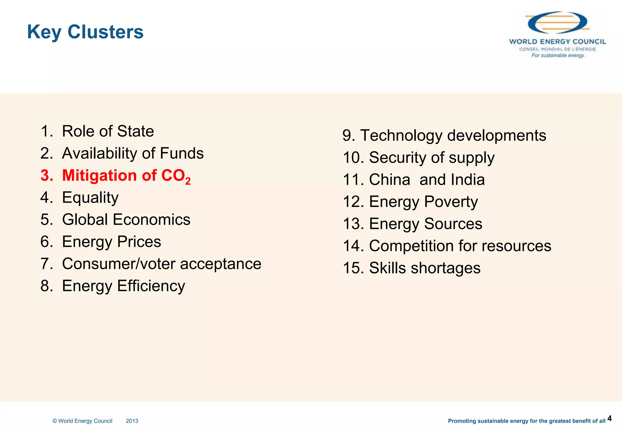 Dan A. Rieser, World Energy Council - Scenari WEC al 2050 e il ruolo ...