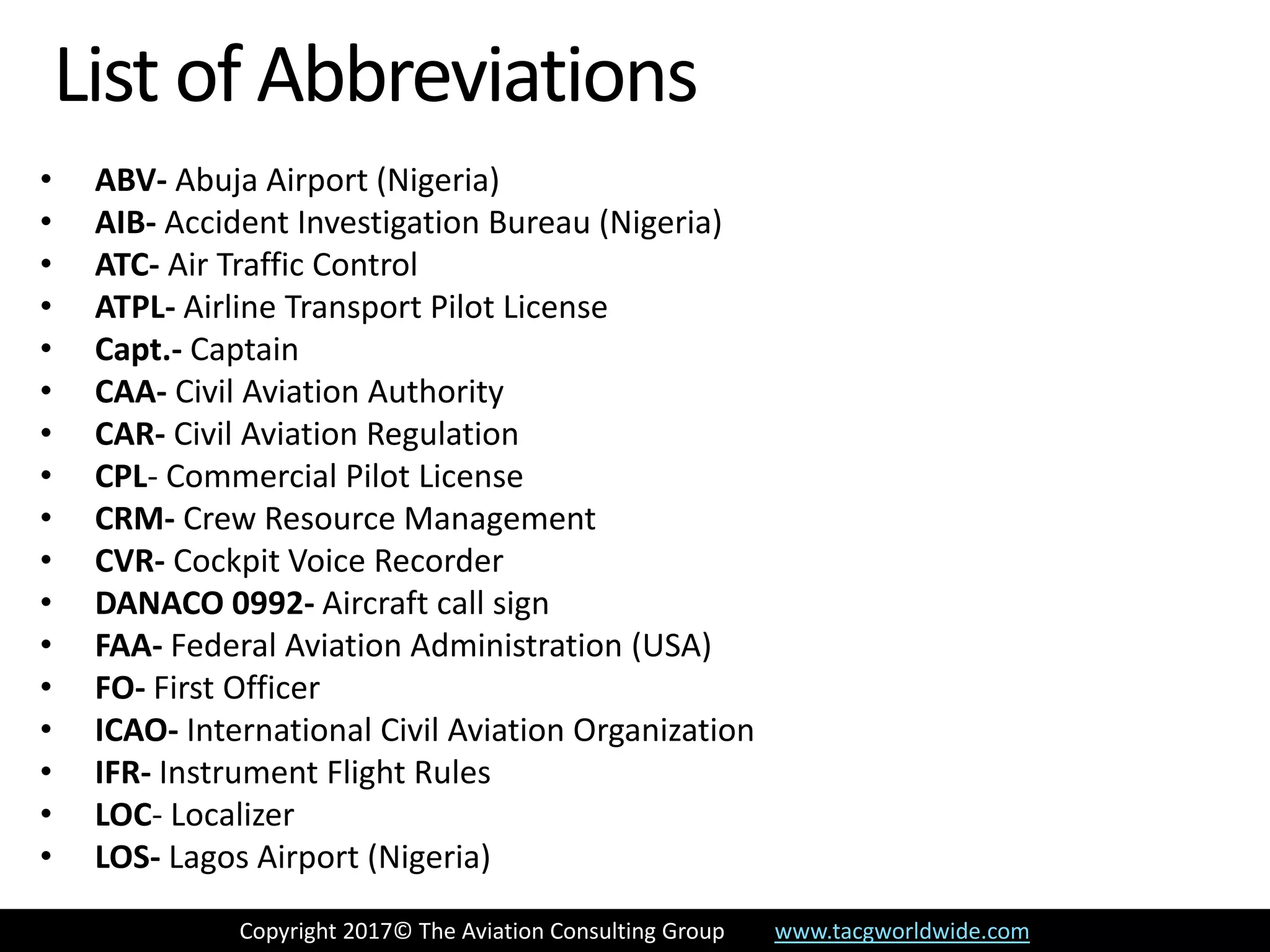 The Crash of Dana Airlines Flight 0992 | PPT