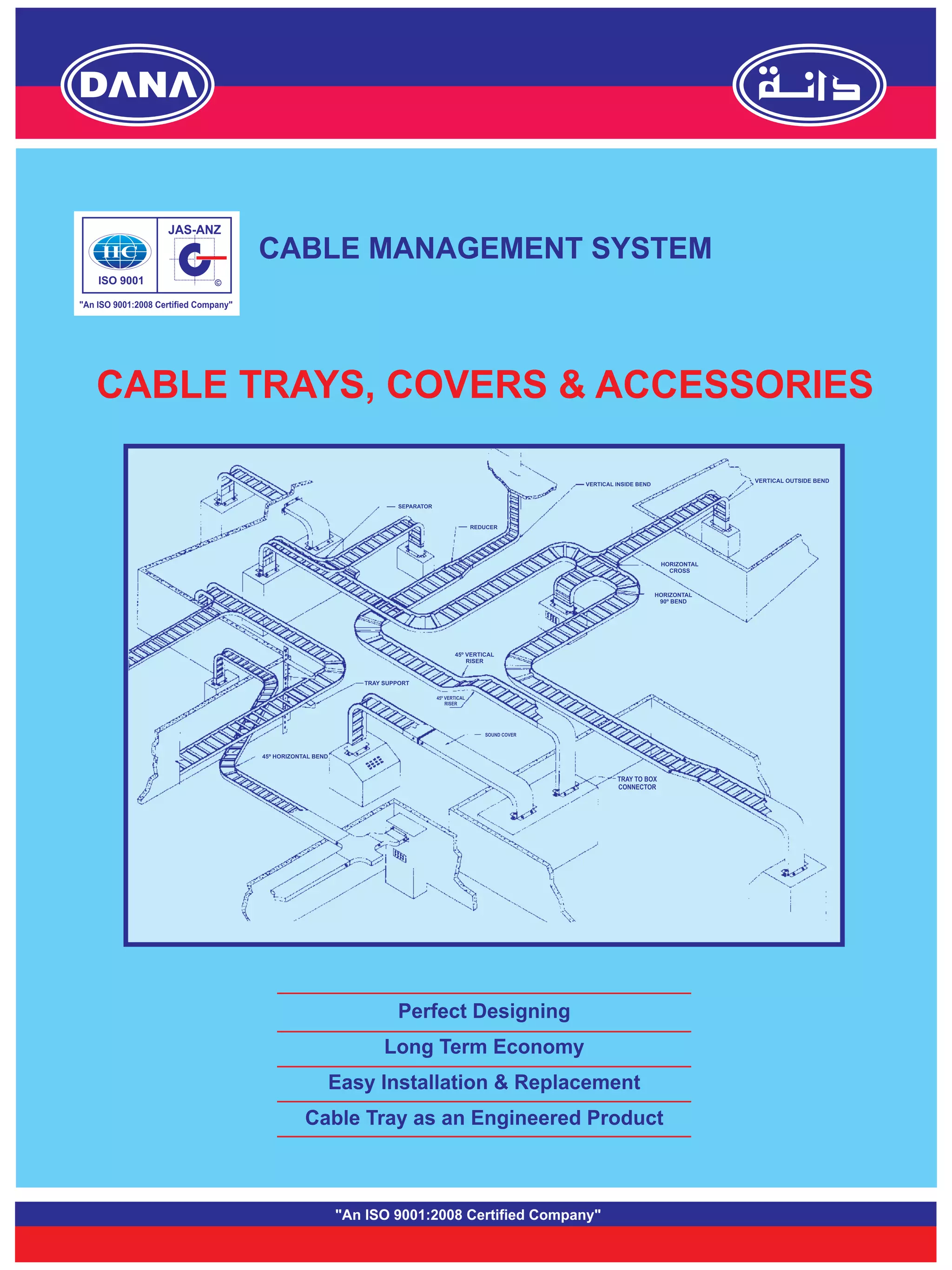 Dana Cable Trays/Troughs [Hot Dip Galvanized/Stainless Steel/Aluminum ...