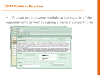 Dana Clinic Management System (DCMS) | PPTX