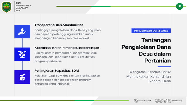 DANA DESA DAN PERTANIAN DESA - MEMBANGUN KEMANDIRIAN DESA | PDF