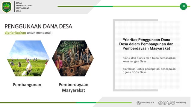 DANA DESA DAN PERTANIAN DESA - MEMBANGUN KEMANDIRIAN DESA | PDF