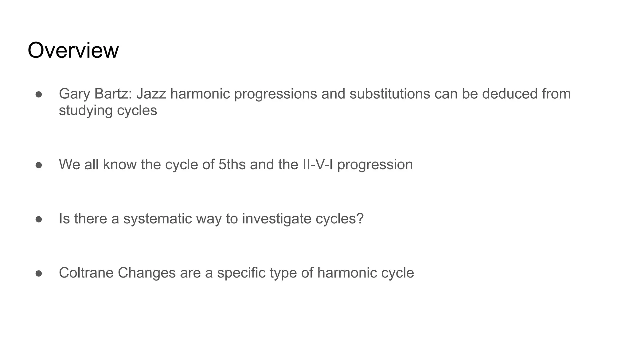 The ‘Giant Steps’ Progression and Cycle Diagrams | PDF