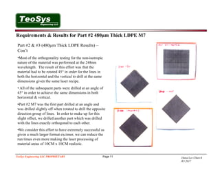 UV Channel Drilling in LDPE using an Excimer Laser and its Available ...
