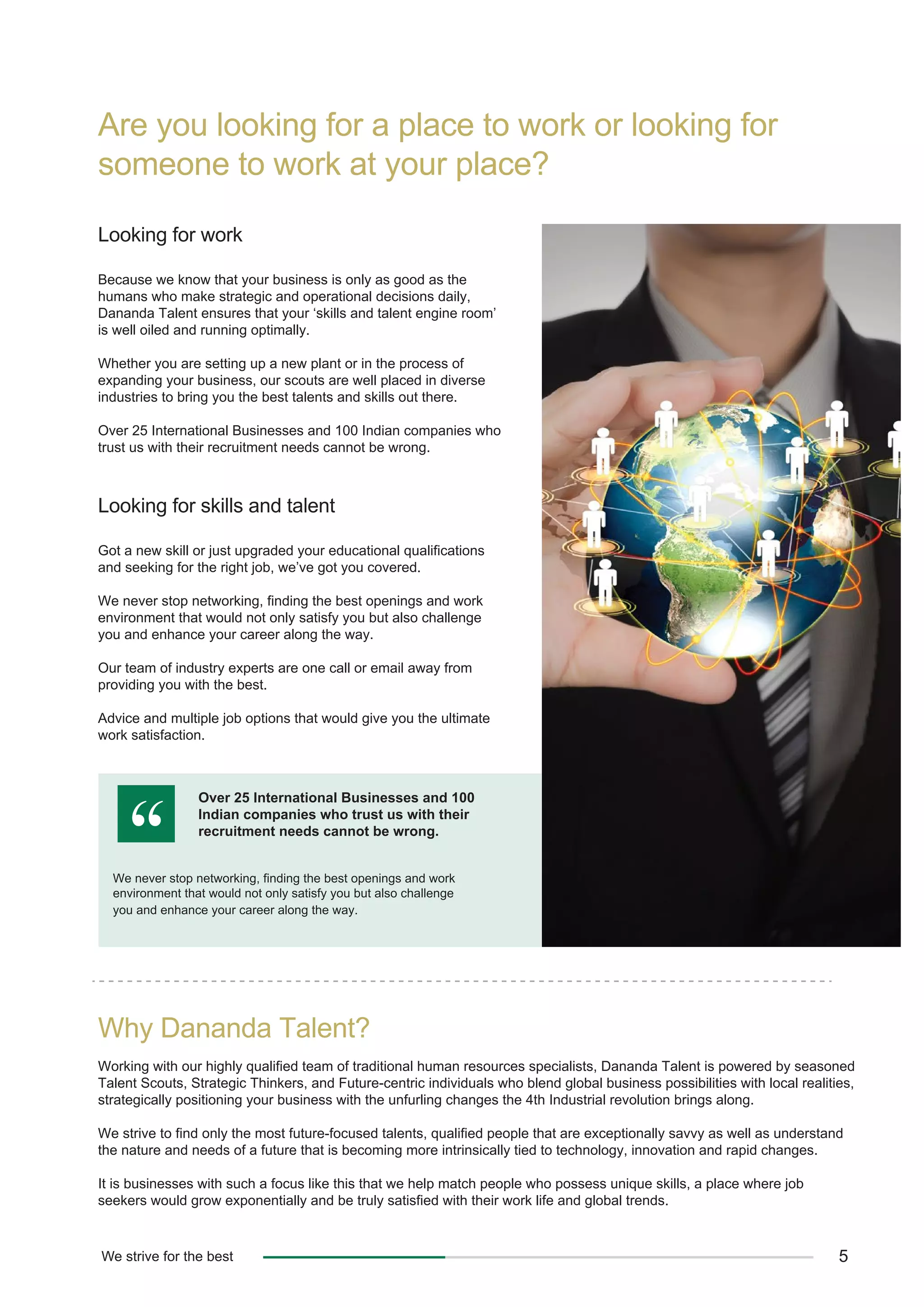 Dananda company profile | PDF