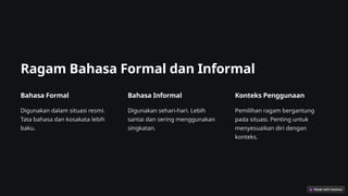 Materi Ragam dan Variasi Bahasa Indonesia.pptx