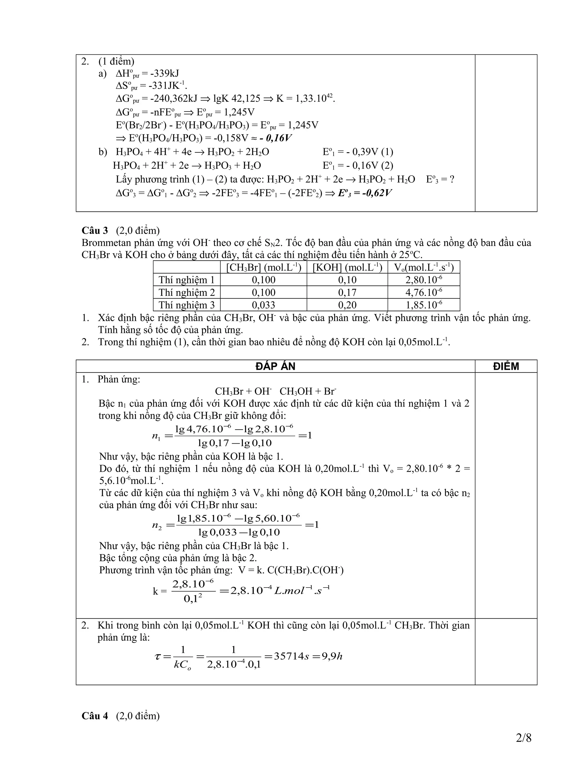 Da nang 2007 hsg12 bang a dap an | DOC