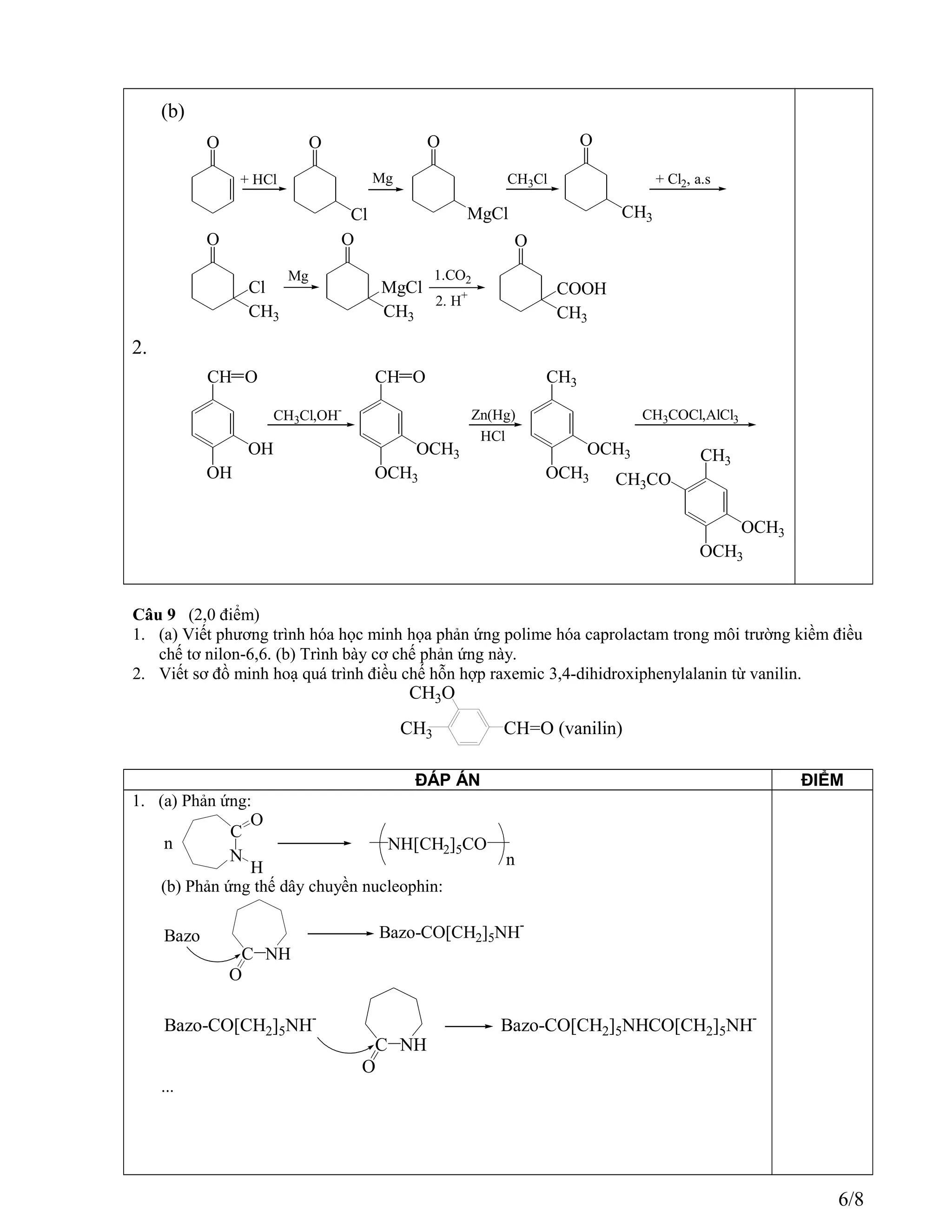 Da nang 2007 hsg12 bang a dap an | DOC