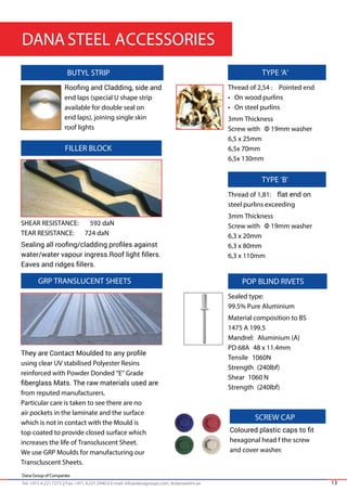 Dana steel uae-oman-qatar-bahrain-saudi - Sandwich Panel-Z purlins ...