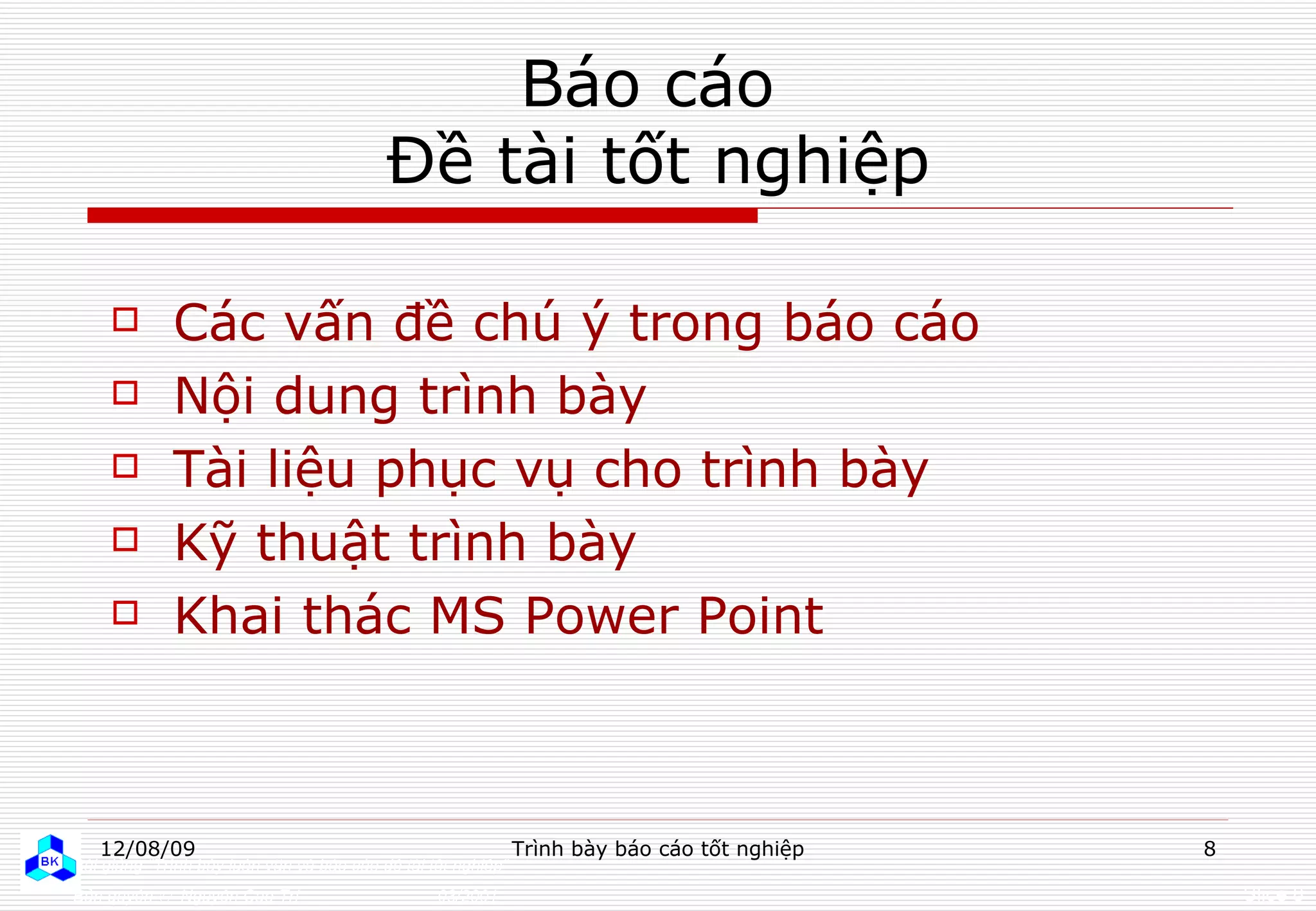 Dan Bai Trinh Bay Bao Cao Tot Nghiep | PPT
