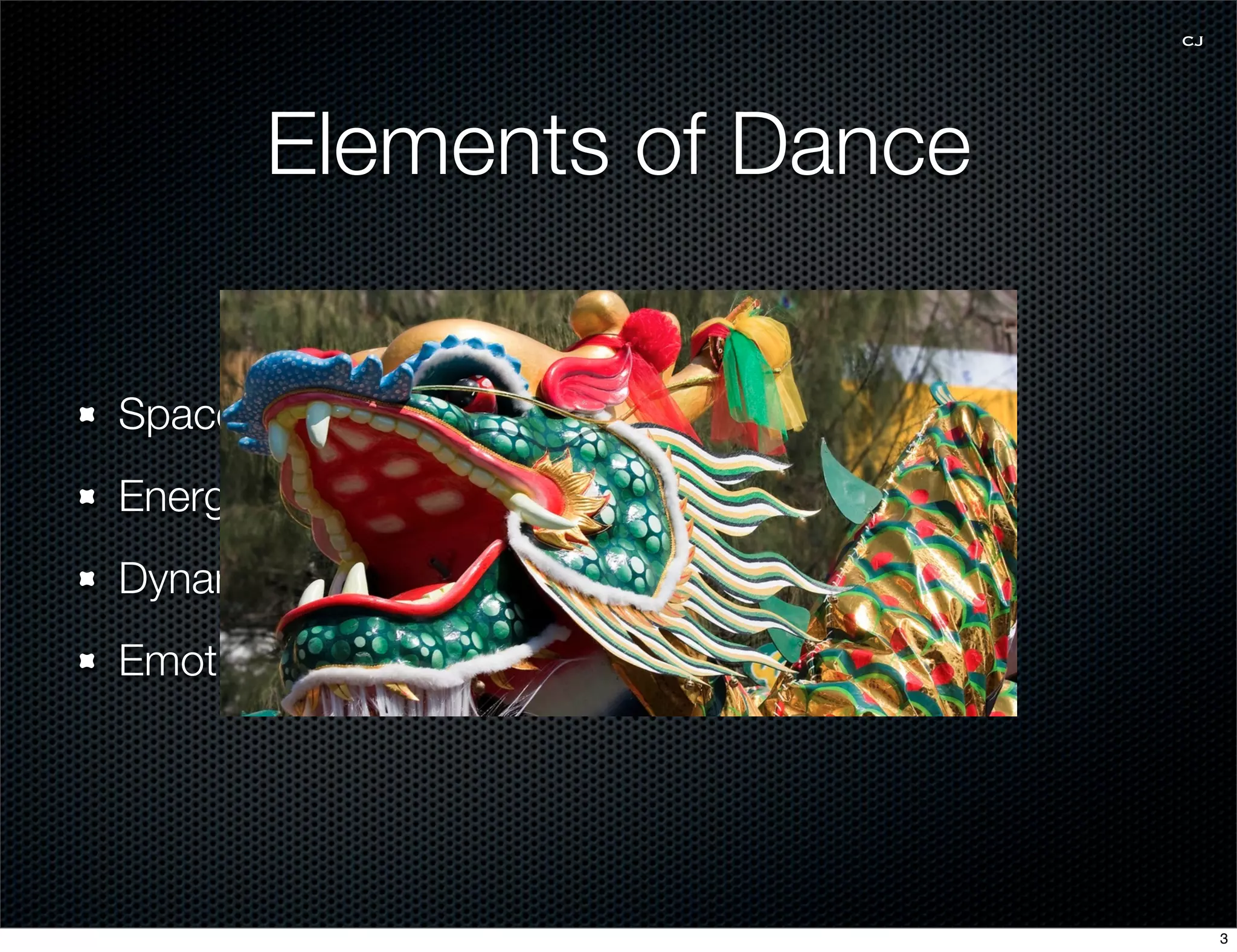 The Elements and Principles of Dance Presentation | PDF