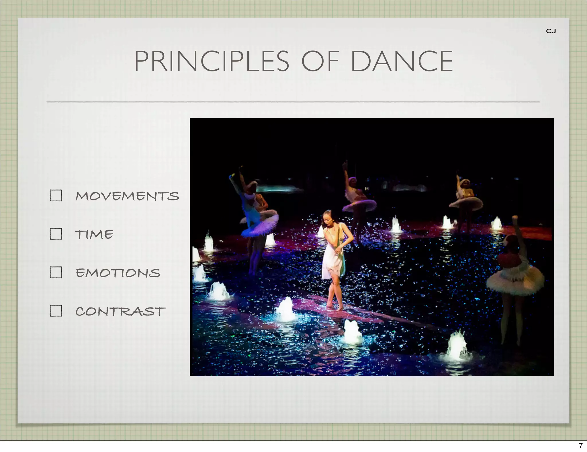 The Elements and Principles of Dance Presentation | PDF