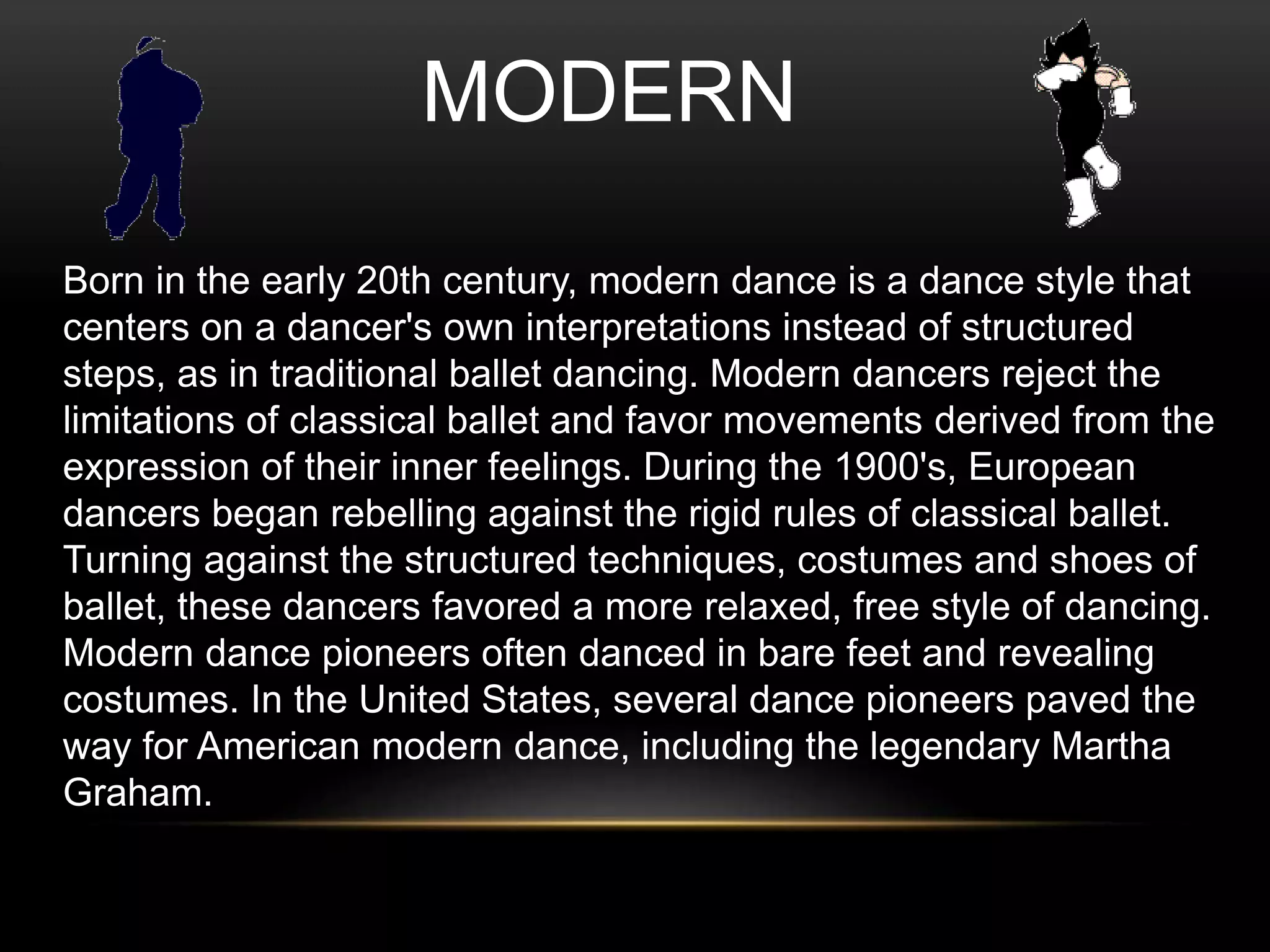 THE ART OF DANCING | PPTX