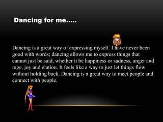 THE ART OF DANCING | PPTX