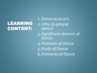 The discussion of dance in 12th grade... | PDF | Dance | Fine Art