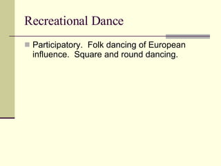 Dance History | PPT