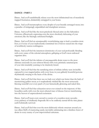Dance - Part 2 | PDF