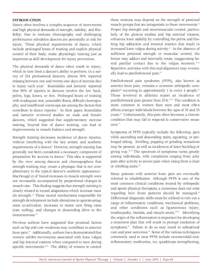 Dance regional interdependence